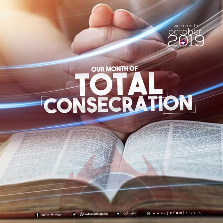 PROPHETIC DECLARATION FOR THE MONTH OF OCTOBER 2019 - The Gospel Faith ...