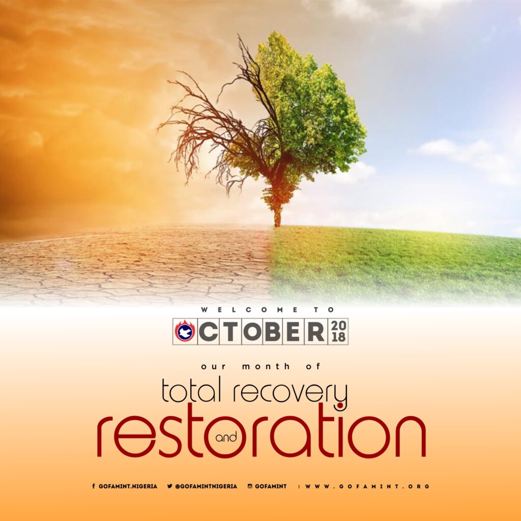 PROPHETIC DECLARATION FOR THE MONTH OF OCTOBER 2018 - The Gospel Faith ...